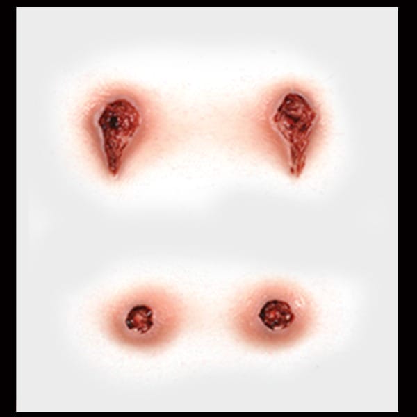 Vampire Bites - Dracular Bite Marks For Halloween - Tinsley Transfers